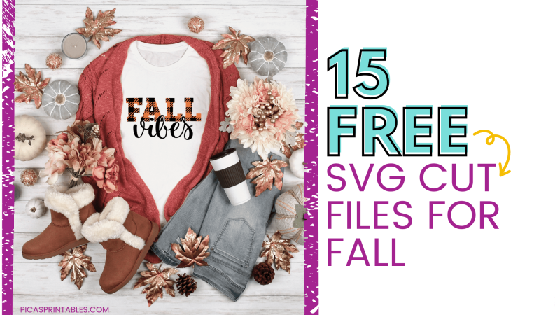 15 of the Best Free SVG Cut Files for Fall - Pica's Printables