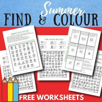 30 Fun Free Summer Printable Activities for Kids - Pica's Printables
