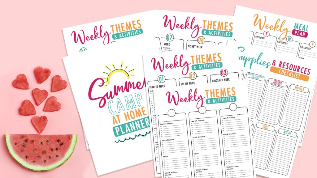30 Fun Free Summer Printable Activities for Kids - Pica's Printables